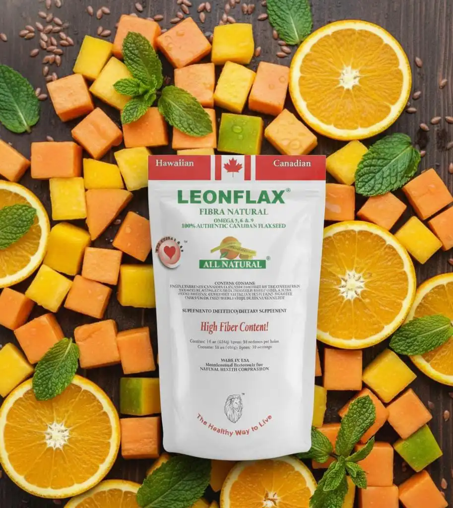 LEONFLAX - Producto Natural con Linaza Canadiense